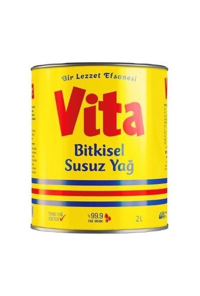 Vita Bitkisel Katı Susuz Margarin 2 Lt Vita Bitkisel Katı Susuz Margarin 2 Lt