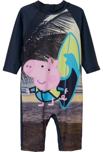 Name It Erkek Çocuk Peppa Pig Baskılı Tulum Mayo Name It Erkek Çocuk Peppa Pig Baskılı Tulum Mayo