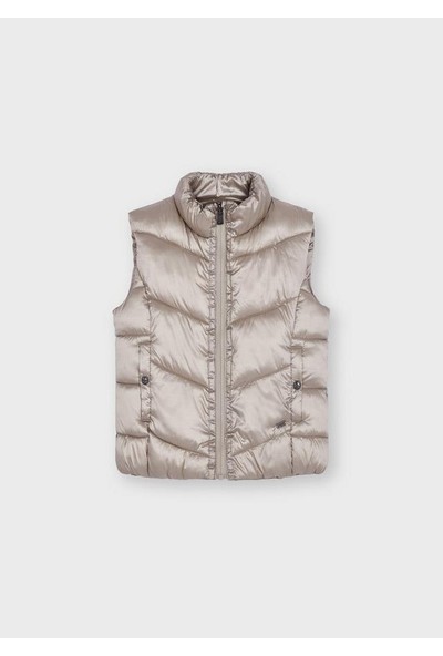 Mayoral Kız Çocuk Çift Taraflı Parlak Yelek