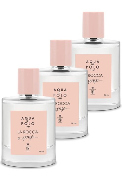Aqua Di Polo 1987 Aqua Di Polo La Rocca Sense 3’lü Kadın Parfüm Fırsat Seti STCC010901 Aqua Di Polo 1987 Aqua Di Polo La Rocca Sense 3’lü Kadın Parfüm Fırsat Seti STCC010901