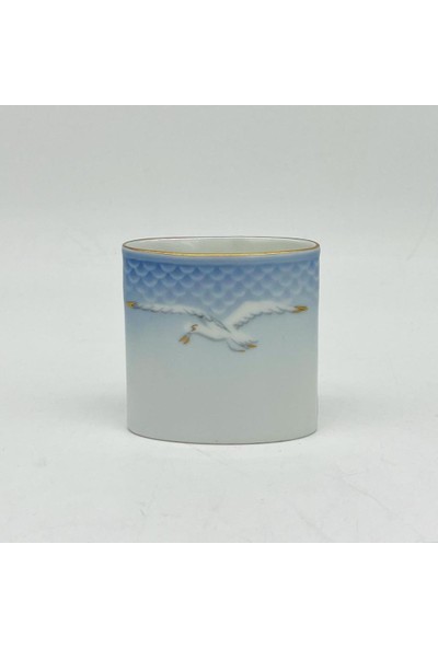 Saga Antik Danimarka B&G Damgalı Porselen Kürdanlık