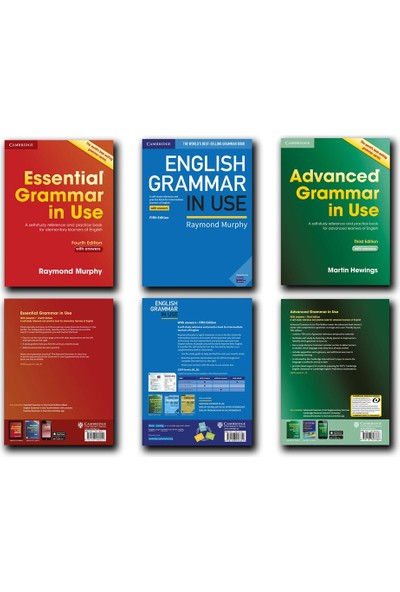 English Grammar In Use Seti 3 Kitap - Raymond Murphy (Ciltli) English Grammar In Use Seti 3 Kitap - Raymond Murphy (Ciltli)