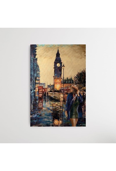 Newresim Tablo Atolyesi Yağlı Boya Görünüm London Walk Tablosu Newresim Tablo Atolyesi Yağlı Boya Görünüm London Walk Tablosu