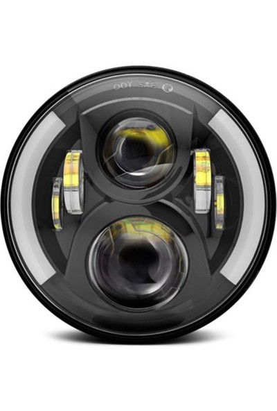 Kkmoon 12 V / 24 V Motosiklet LED Far Yuvarlak Retro Dönüş (Yurt Dışından) Kkmoon 12 V / 24 V Motosiklet LED Far Yuvarlak Retro Dönüş (Yurt Dışından)