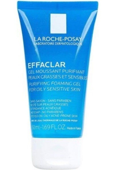 La Roche-Posay Effaclar Temizleme Jeli 50 Ml. - Yağlı ve Akneye Eğilim Gösteren Ciltler Için La Roche-Posay Effaclar Temizleme Jeli 50 Ml. - Yağlı ve Akneye Eğilim Gösteren Ciltler Için