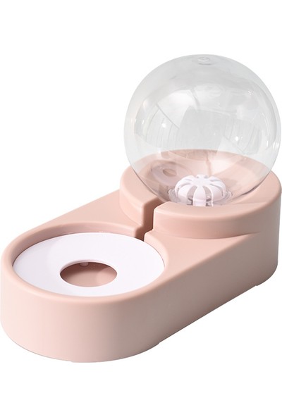 Rc Power Mikopet Round Kedi Köpek Mama Su Kabı-Pembe Rc Power Mikopet Round Kedi Köpek Mama Su Kabı-Pembe
