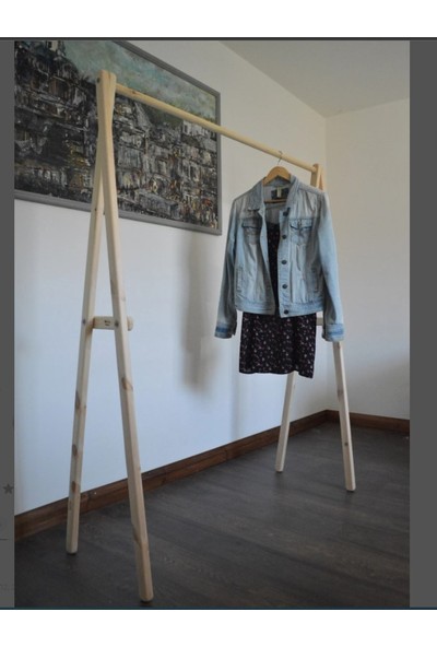 Efe Dekor 140X90X cm Konfeksiyon Askılık Doğal Ahşap Ayaklı Elbise Askılığı Gardrop Raf Elbise Askılığı Efe Dekor 140X90X cm Konfeksiyon Askılık Doğal Ahşap Ayaklı Elbise Askılığı Gardrop Raf Elbise Askılığı