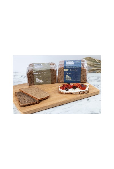 Kersendüz Siyez Tam Buğday Ekşi Mayalı Ekmekler 2'li Seçim 2X500 gr (Cevizli-Sade) Kersendüz Siyez Tam Buğday Ekşi Mayalı Ekmekler 2'li Seçim 2X500 gr (Cevizli-Sade)