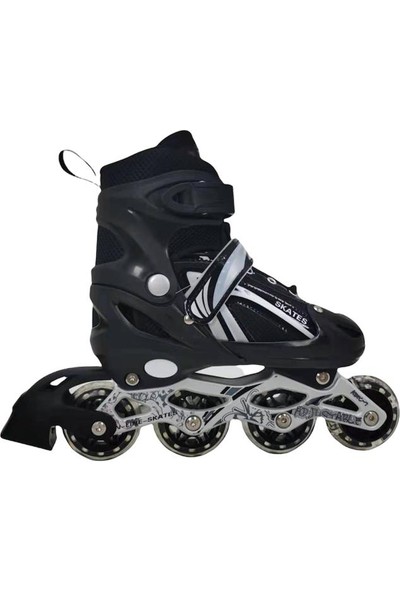 Vadi Çift Sıra Alüminyum Gövdeli Ayarlanabilir Alıştırma Pateni Çanta Hediyeli Vadi Çift Sıra Alüminyum Gövdeli Ayarlanabilir Alıştırma Pateni Çanta Hediyeli