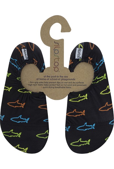 Slipstop Neon Sharks Junior Erkek Çocuk Deniz Havuz Ayakkabısı