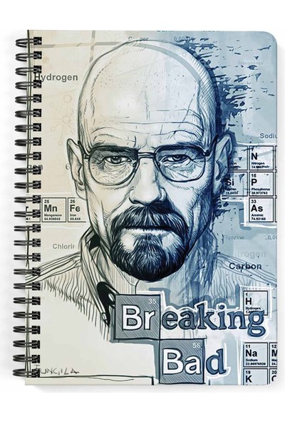 Astak Breaking Bad Baskılı Ahşap Kapaklı Defter 15X20 cm DFT4805 Astak Breaking Bad Baskılı Ahşap Kapaklı Defter 15X20 cm DFT4805