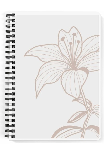Astak Doğa Baskılı Ahşap Kapaklı Defter 15X20 cm DFT5211