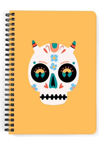 Astak Kuru Kafa Baskılı Ahşap Kapaklı Defter 15X20 cm DFT5257