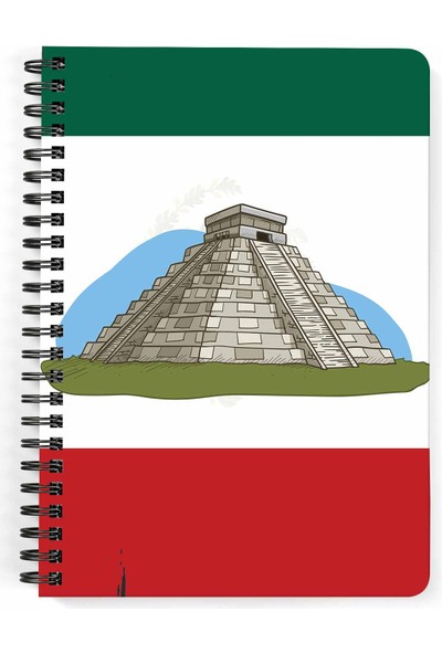 Astak Mayalar Baskılı Ahşap Kapaklı Defter 15X20 cm DFT4996