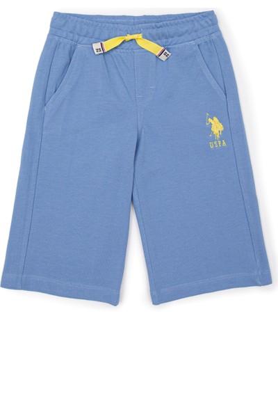 U.S. Polo Assn. Erkek Çocuk Koyu Mavi Örme Şort 50246131-VR032
