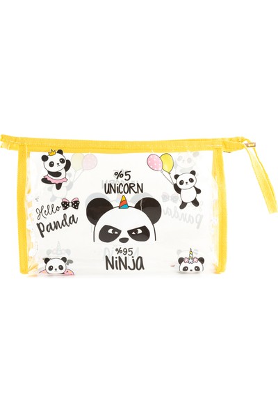 Think Happy Makyaj & Kozmetik Çantası - Sarı