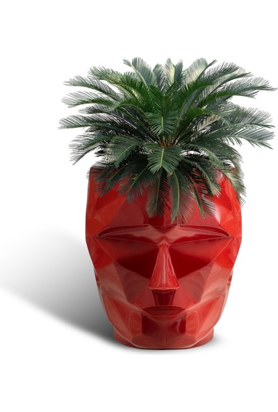 Black C Marine Face Iç ve Dış Mekan Fiber Saksı