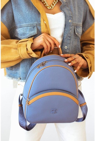 Byhakan Polo Of COLORS-4005 Gofraj Kadın Sırt Çantası