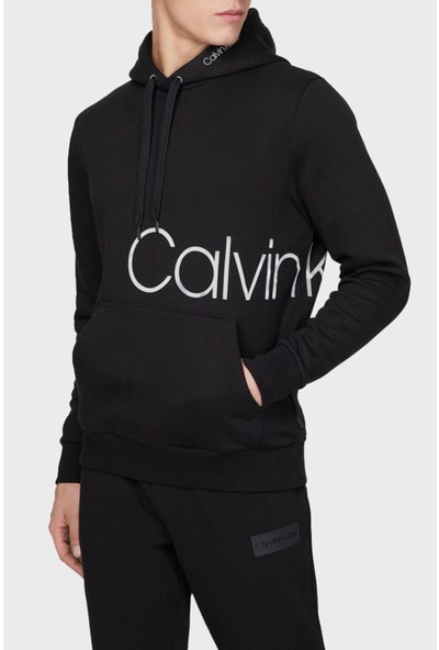 Calvin Klein Pamuklu Kanguru Cepli Regular Fit Kapüşonlu Sweat Erkek Sweat K10K109041 Beh Calvin Klein Pamuklu Kanguru Cepli Regular Fit Kapüşonlu Sweat Erkek Sweat K10K109041 Beh