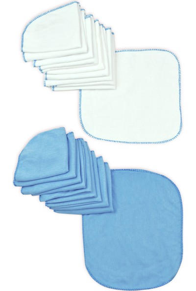 Outlet Ürünü 20'li Pamuklu Bebek Ağız Mendili