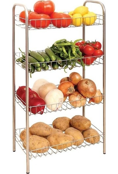 Metaltex 4 Katlı Sebzelik