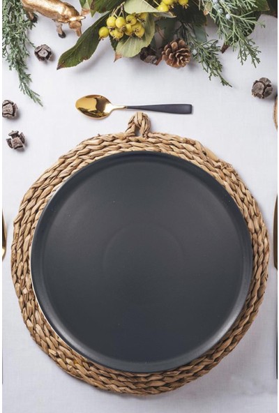 Arcopal 3'lü Pizza Tabağı Siyah 32 cm Arcopal 3'lü Pizza Tabağı Siyah 32 cm