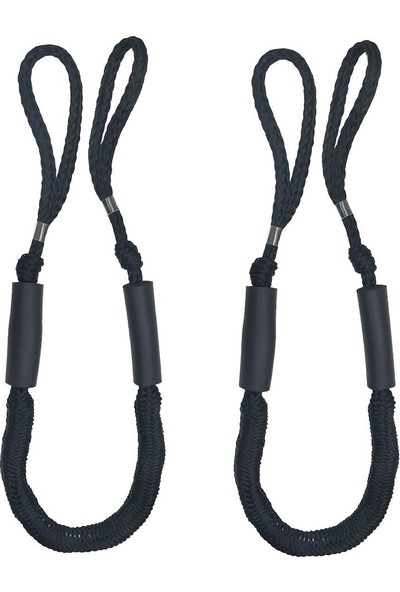 Wetnwind 2'li Deniz Tekne Bungee Dock Hattı Çapa / Bağlama Halatı 4ft Siyah (Yurt Dışından) Wetnwind 2'li Deniz Tekne Bungee Dock Hattı Çapa / Bağlama Halatı 4ft Siyah (Yurt Dışından)
