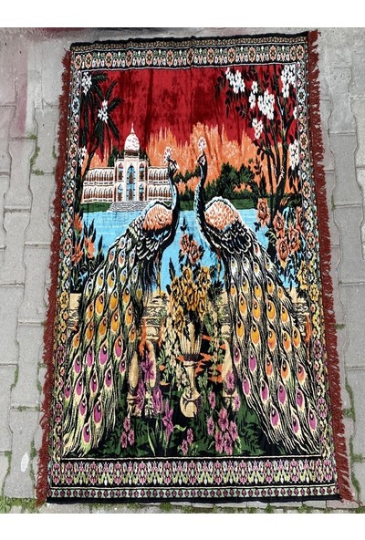 Ayberk Antika Tavuskuşlu Duvar Halısı Sıfır Ürün 120X155 cm