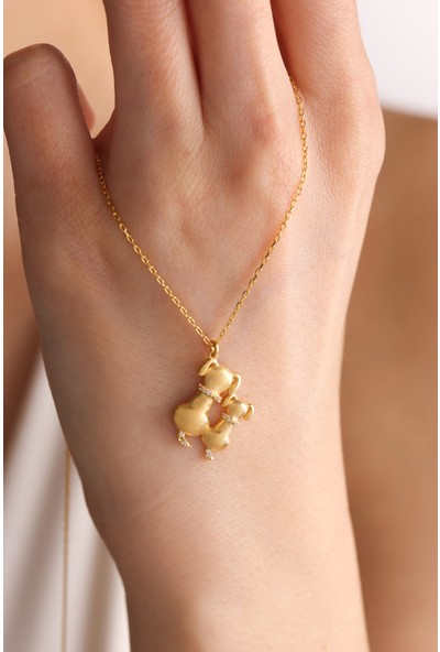 Cakan Jewelry Two Dogs Kolye