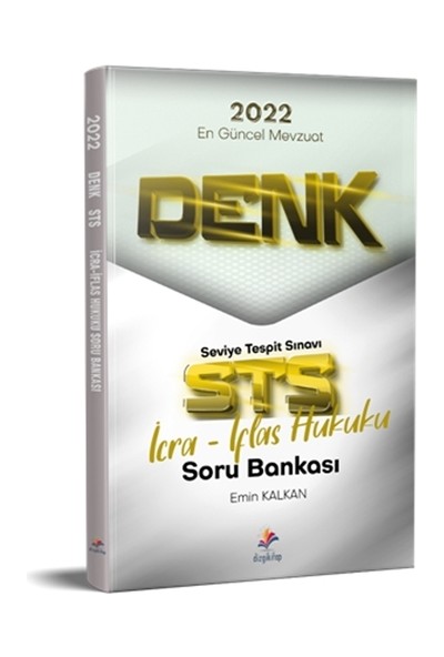 Denk Sts Icra Iflas Hukuku Çözümlü Soru Bankası Dizgi Kitap Yayınları 2022
