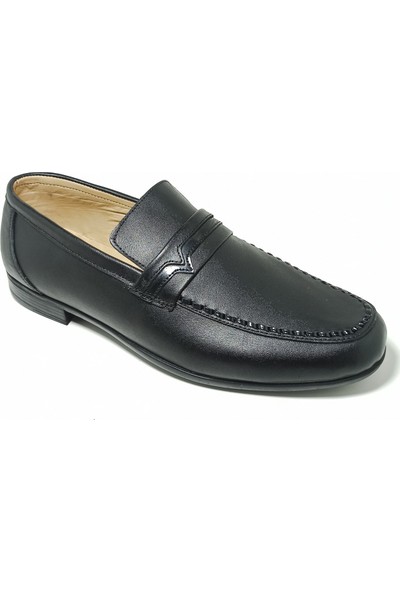 MUSTANLI Erkek Günlük Klasik Model Hakiki Deri Ayakkabı 40-Siyah MUSTANLI Erkek Günlük Klasik Model Hakiki Deri Ayakkabı 40-Siyah