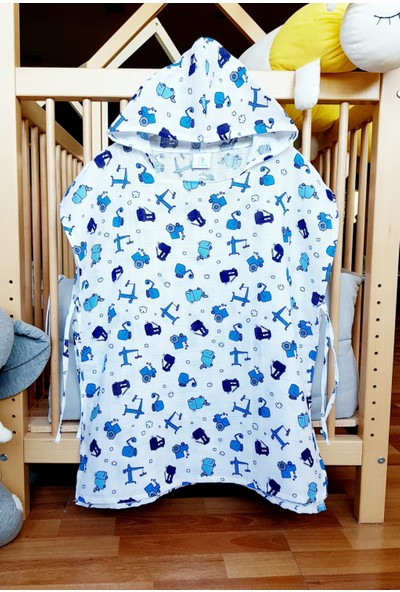 Alpar Tekstil Müslin Çocuk Plaj Pançosu Alpar Tekstil Müslin Çocuk Plaj Pançosu