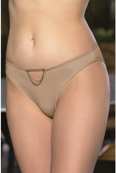 Gallipoli Kadın Önü Zincirli Slip Külot MGP21201