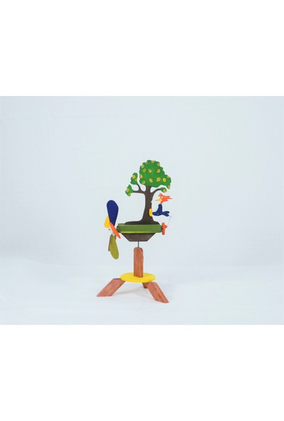 İztalya Rüzgar Gülü - Ağaçkakan Figürlü İztalya Rüzgar Gülü - Ağaçkakan Figürlü