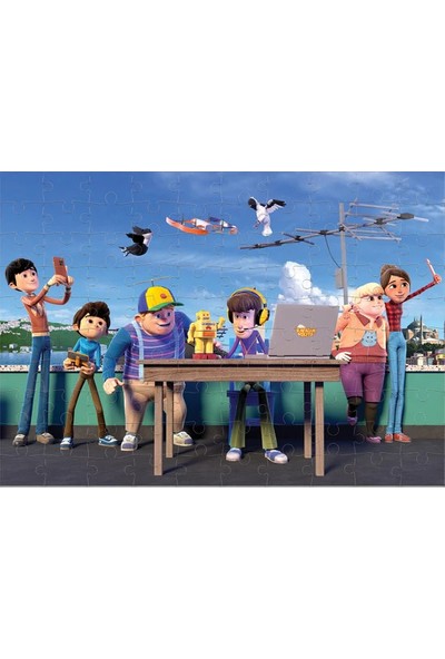 Adel Rafadan Tayfa 100 Parça Kutulu Puzzle Adel 478 Adel Rafadan Tayfa 100 Parça Kutulu Puzzle Adel 478