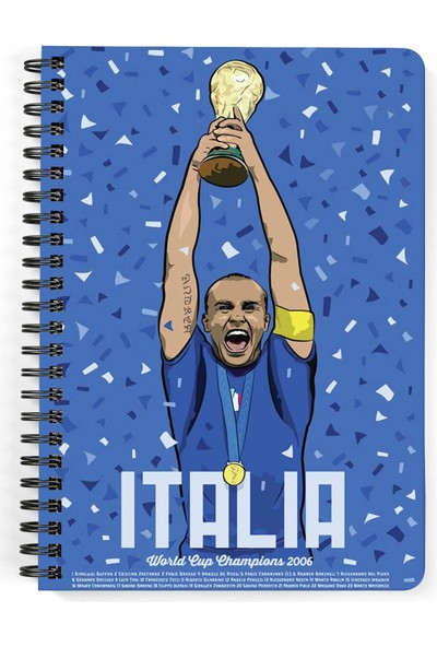 Astak Italya Baskılı Ahşap Kapaklı Defter 15X20 cm DFT4560