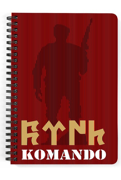 Astak Komando Baskılı Ahşap Kapaklı Defter 15X20 cm DFT5687 Astak Komando Baskılı Ahşap Kapaklı Defter 15X20 cm DFT5687