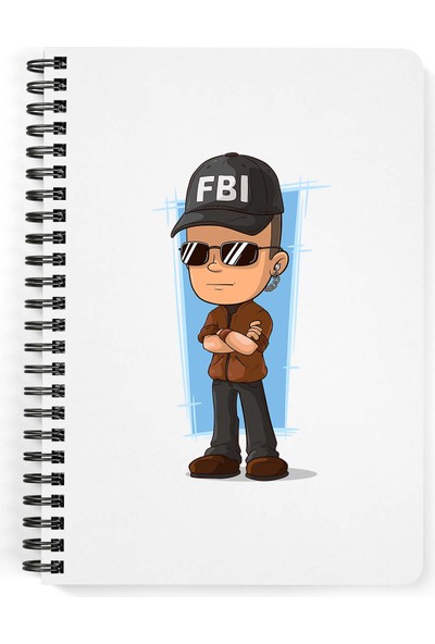 Astak Ajan Baskılı Ahşap Kapaklı Defter 15X20 cm DFT1350