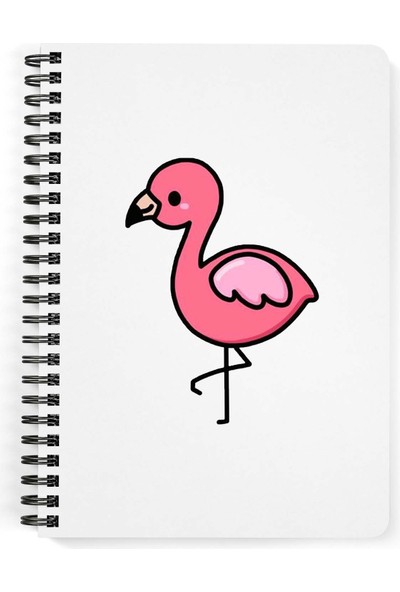Astak Flamingo Baskılı Ahşap Kapaklı Defter 15X20 cm DFT5770 Astak Flamingo Baskılı Ahşap Kapaklı Defter 15X20 cm DFT5770