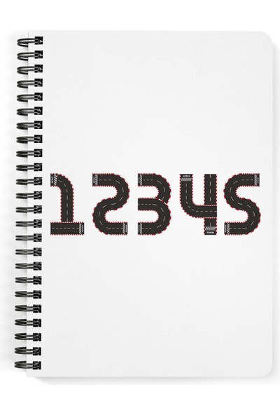 Astak Araba Yarışı Baskılı Ahşap Kapaklı Defter 15X20 cm DFT2043