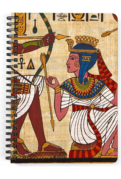 Astak Mısır Baskılı Ahşap Kapaklı Defter 15X20 cm DFT4154 Astak Mısır Baskılı Ahşap Kapaklı Defter 15X20 cm DFT4154