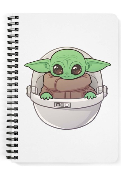 Astak Star Wars Baskılı Ahşap Kapaklı Defter 15X20 cm DFT5802