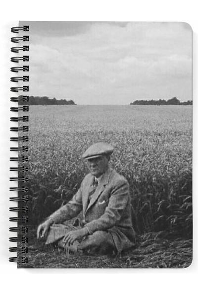 Astak Atatürk Baskılı Ahşap Kapaklı Defter 15X20 cm DFT5593 Astak Atatürk Baskılı Ahşap Kapaklı Defter 15X20 cm DFT5593