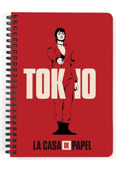 Astak La Casa De Papel Tokio Baskılı Ahşap Kapaklı Defter 15X20 cm DFT4822 Astak La Casa De Papel Tokio Baskılı Ahşap Kapaklı Defter 15X20 cm DFT4822