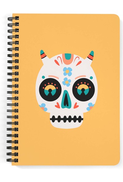 Astak Kuru Kafa Baskılı Ahşap Kapaklı Defter 15X20 cm DFT669