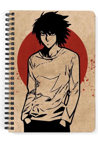 Astak Death Note Baskılı Ahşap Kapaklı Defter 15X20 cm DFT3173 Astak Death Note Baskılı Ahşap Kapaklı Defter 15X20 cm DFT3173