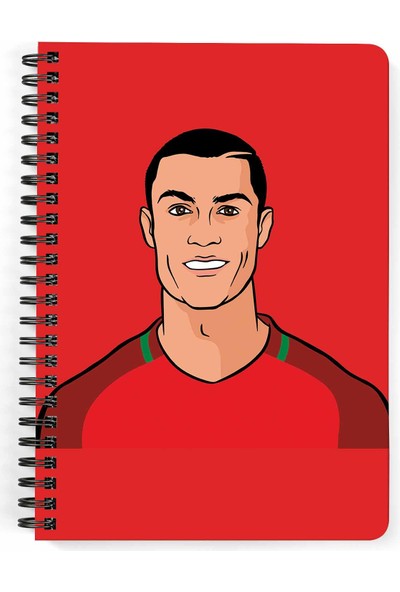Astak Cristiano Ronaldo Baskılı Ahşap Kapaklı Defter 15X20 cm DFT4391 Astak Cristiano Ronaldo Baskılı Ahşap Kapaklı Defter 15X20 cm DFT4391