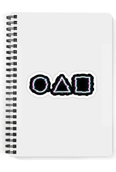 Astak Squid Game Baskılı Ahşap Kapaklı Defter 15X20 cm DFT5743 Astak Squid Game Baskılı Ahşap Kapaklı Defter 15X20 cm DFT5743