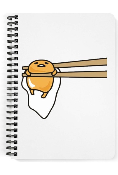 Astak Yumurta Baskılı Ahşap Kapaklı Defter 15X20 cm DFT6774