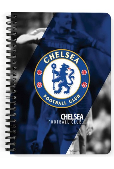 Astak Chelsea Baskılı Ahşap Kapaklı Defter 15X20 cm DFT4522